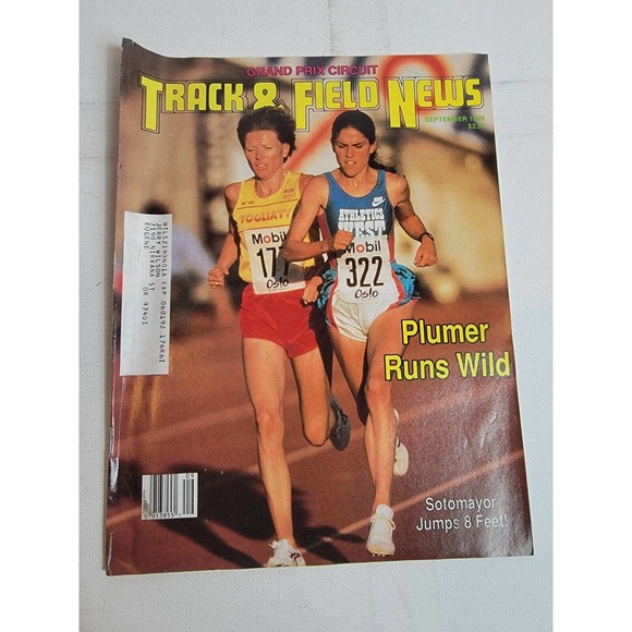 Vintage | Other | Vintage 98s Track And Field News Magazine 80s Vtg ...